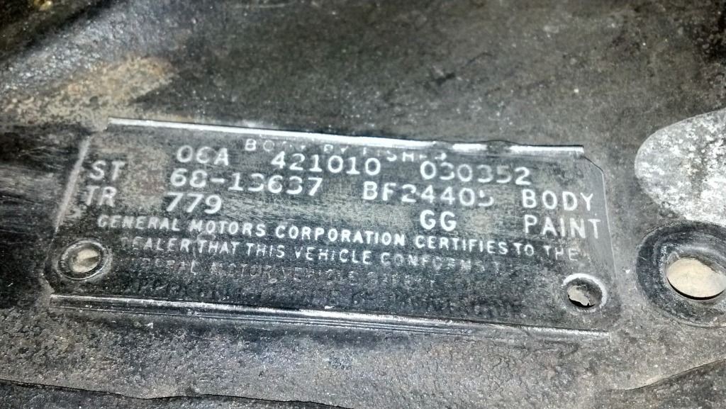 Help decoding tag | Team Chevelle