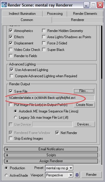 Backburner Error, Output path - Autodesk Community