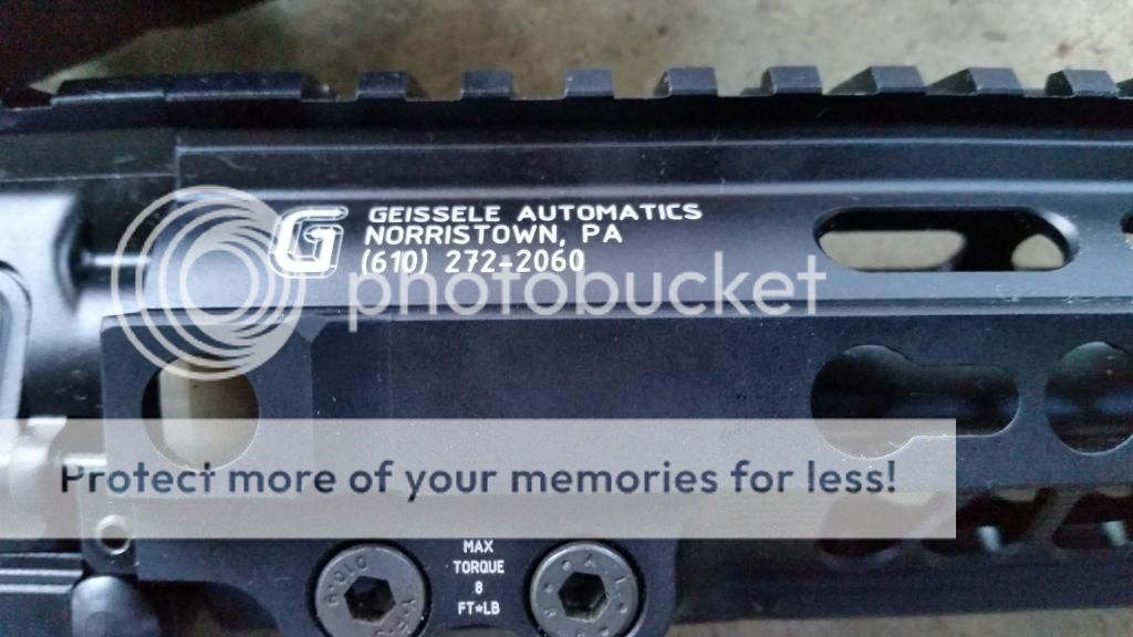 WTS Mega lower Geissele rail and S3G trigger - AR15.COM