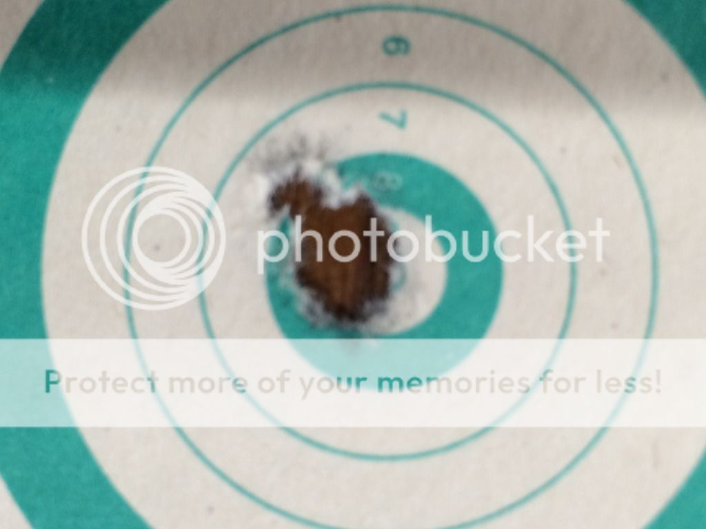 5 shot group pictures and size | Rimfire Central Firearm Forum