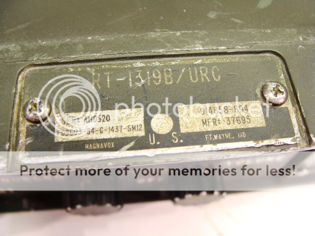 Magnavox RT-1319B/URC / AN/PRC-113 Military UHF VHF Mobile Manpack ...
