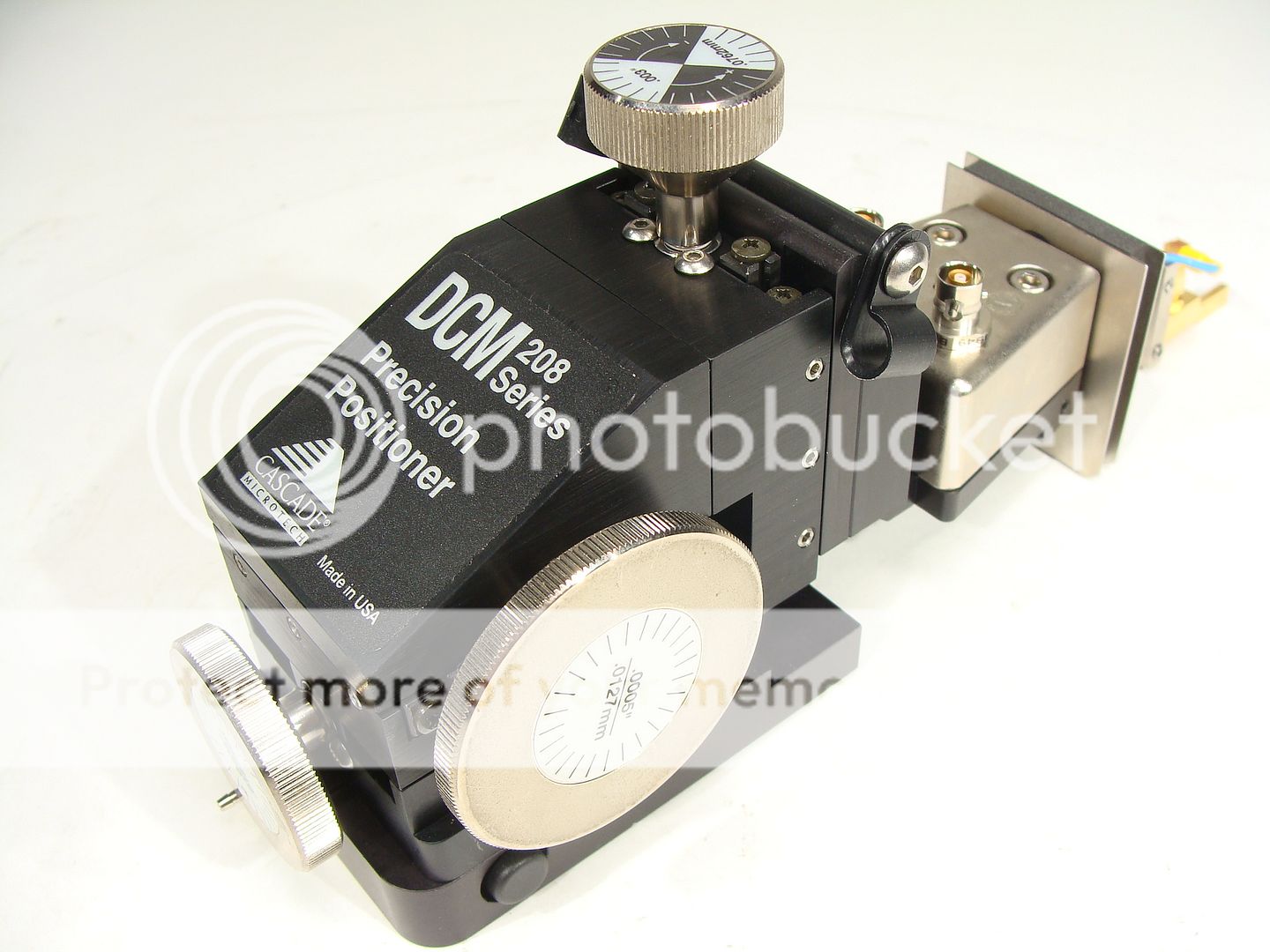 Cascade Microtech DCM 208 Precision Wafer Probe Positioner ...