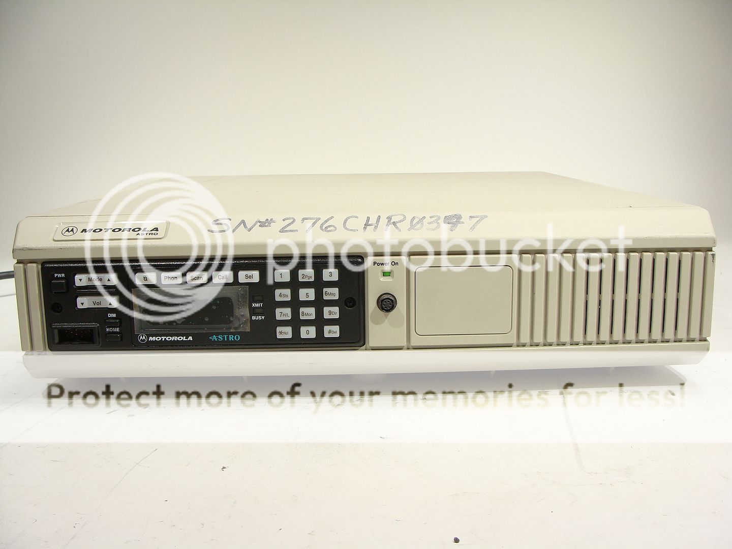 Motorola Astro XTL5000 VHF Mobile Radio Base Station Consolette ...