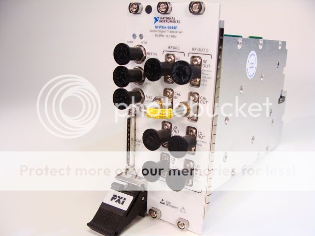 National Instruments PXIe-5644R Vector Signal Transceiver VST Generator ...