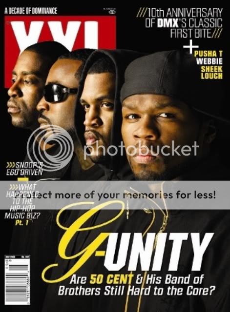 50 Cent And G-Unit XXL May 2008 Issue - Hey Gossip