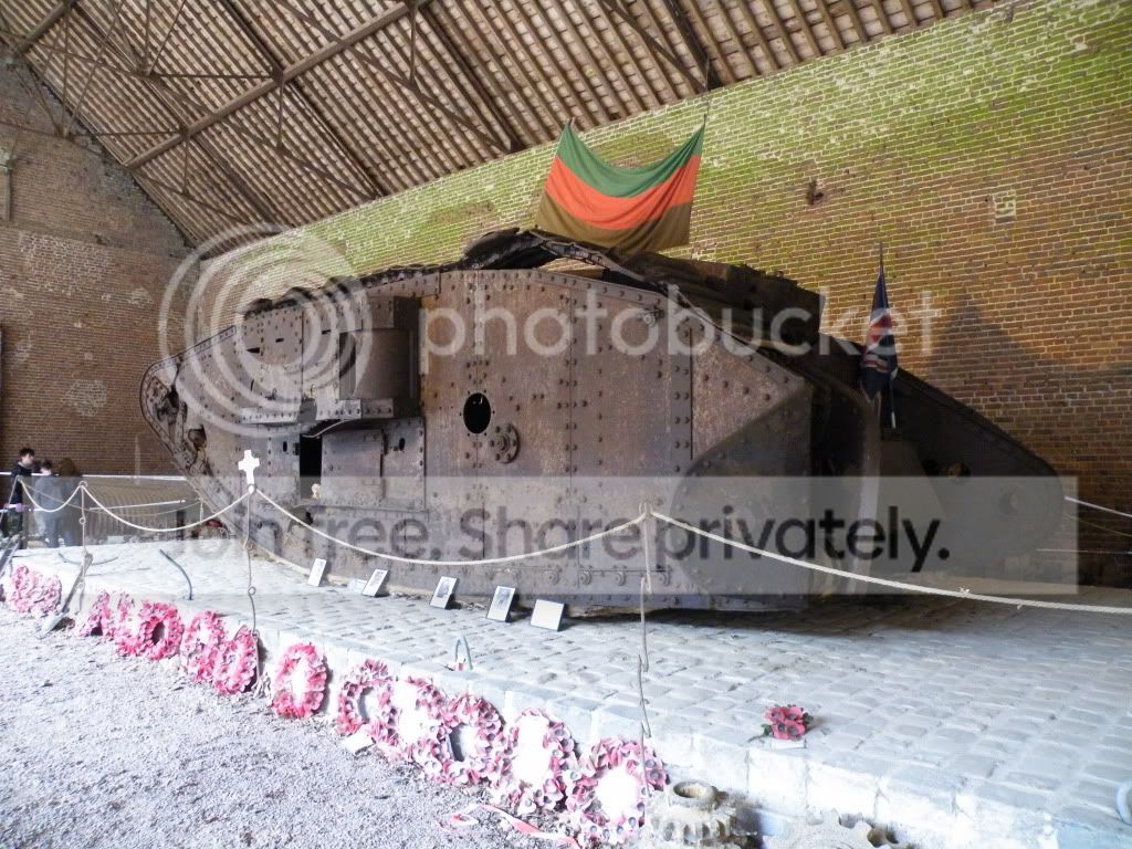 The only surviving WW1 tank in France - Real Armour - Britmodeller.com