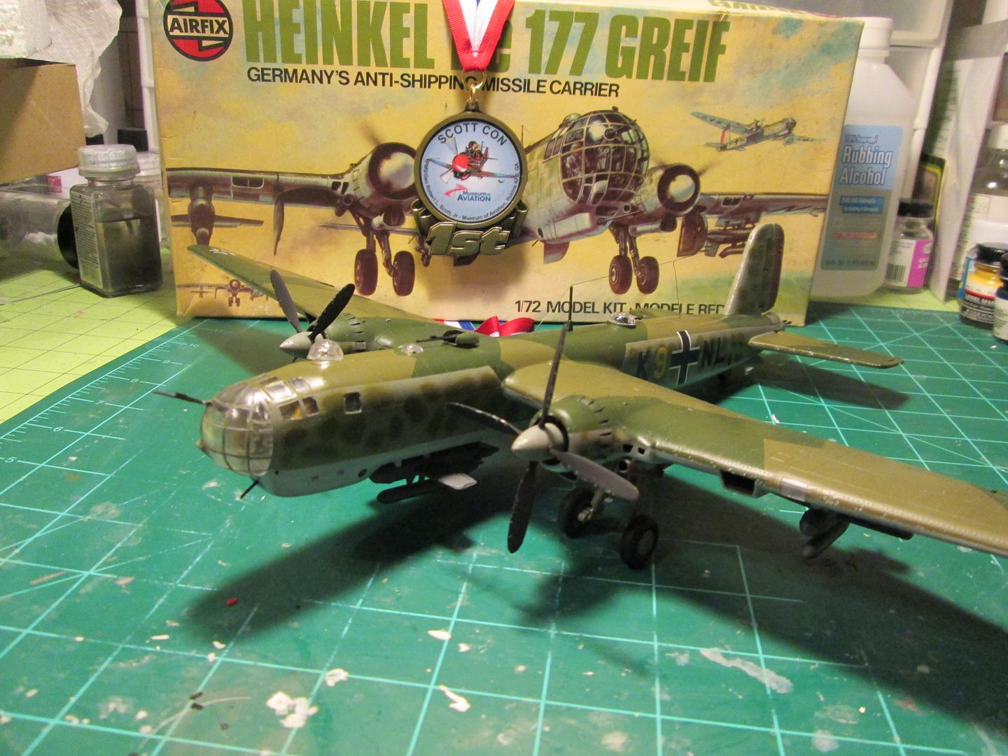Airfix 1/72 Heinkel He 177 Greif - Ready for Inspection - Aircraft ...