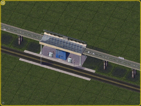 XTeam MC El train Station - Transportation - Simtropolis